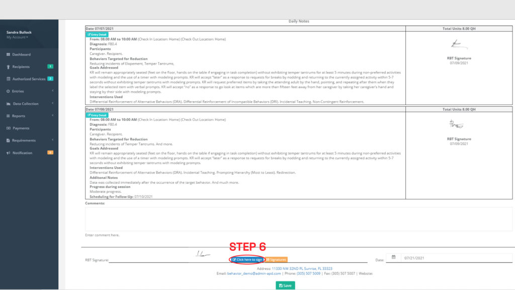 How to sign a Service Report? – Admin TCA Support