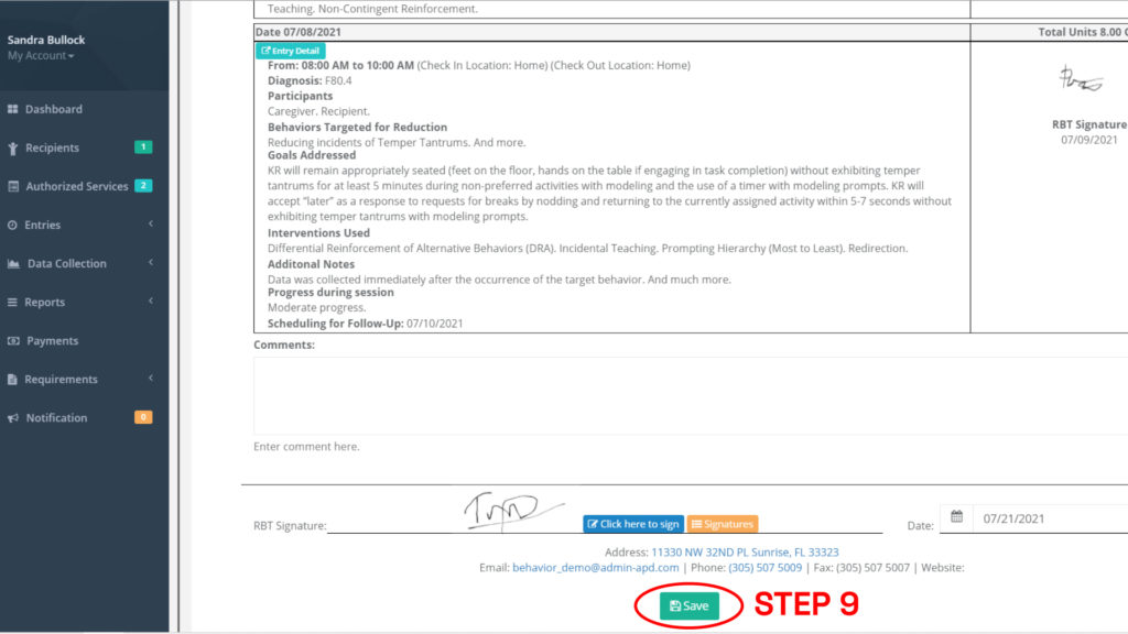 How to sign a Service Report? – Admin TCA Support